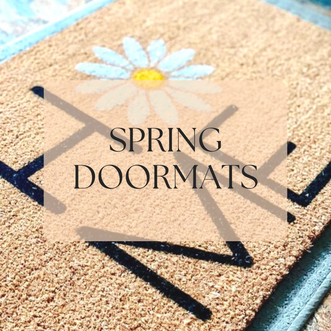 Spring & Easter Doormats – DaddyDaughterDeco